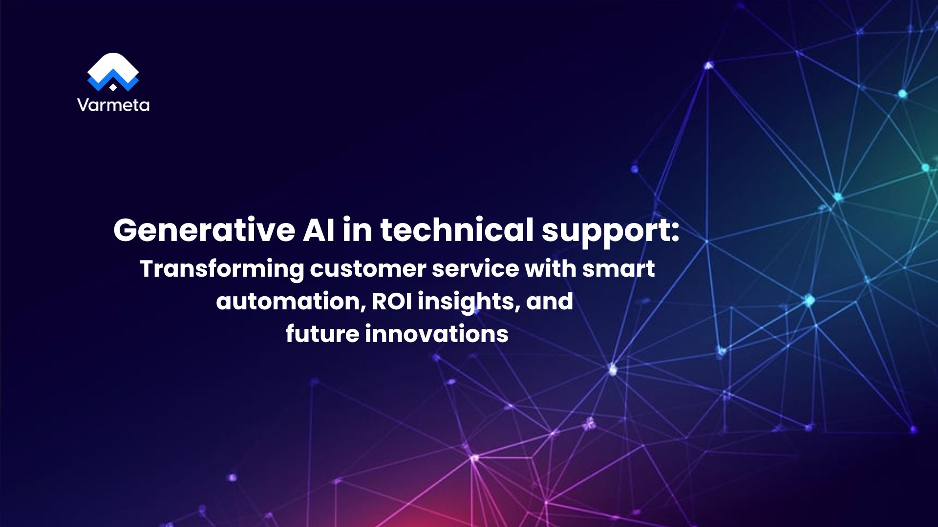 Generative AI in technical support: Transforming customer service with ...